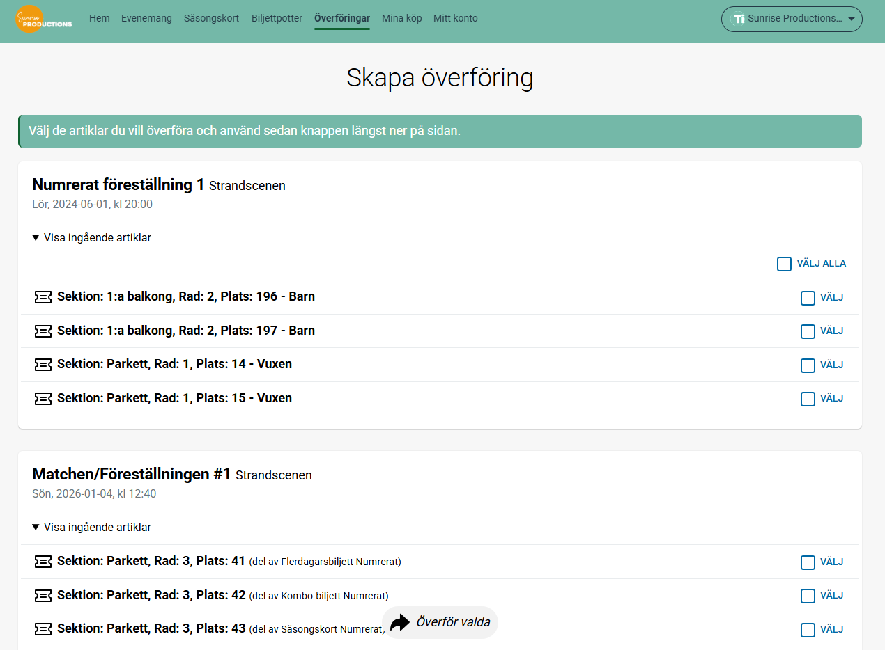 Transfer Ticket - for the Ticket Buyer – Tickster Help Center